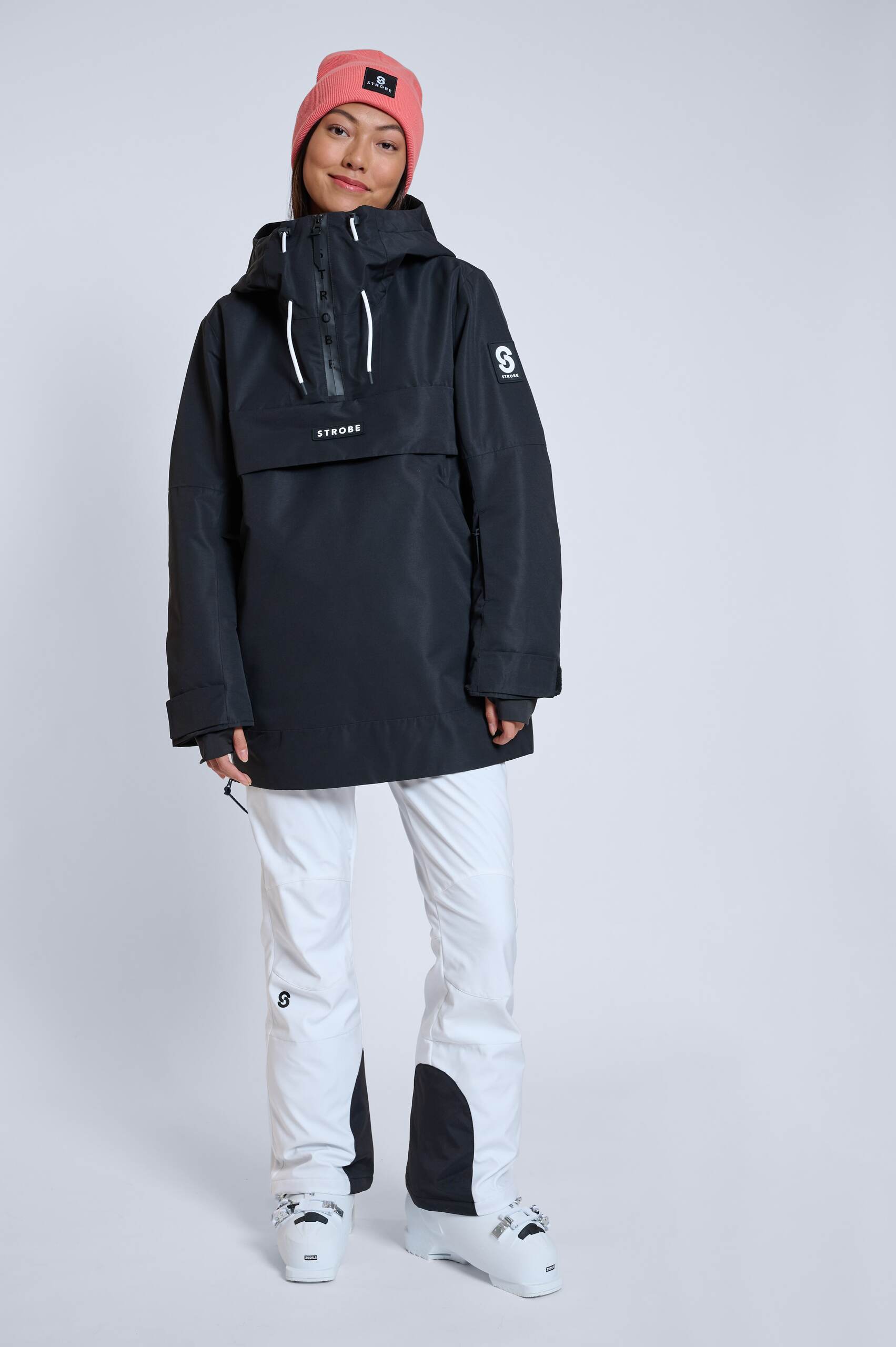 Luna Snowboard Jacket Black - Women's - Strobe